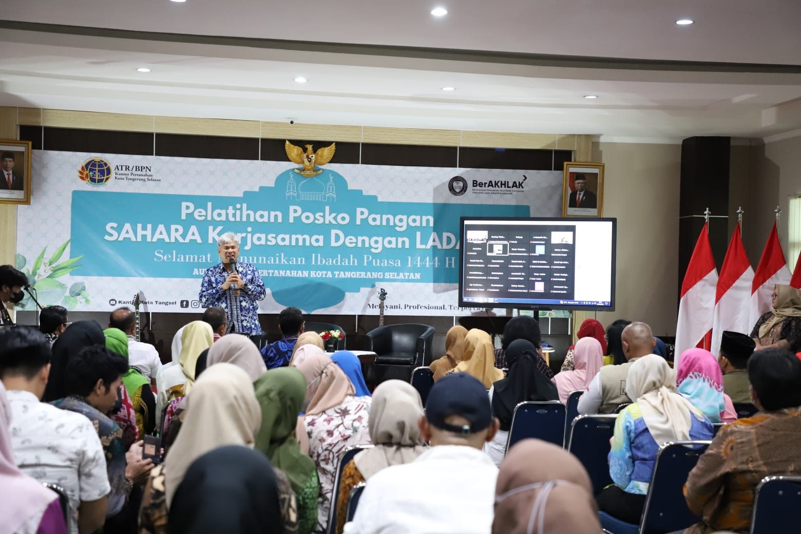 Sahara dengan Ikawati ATR/BPN Provinsi Banten Jalankan Program Mitra ...