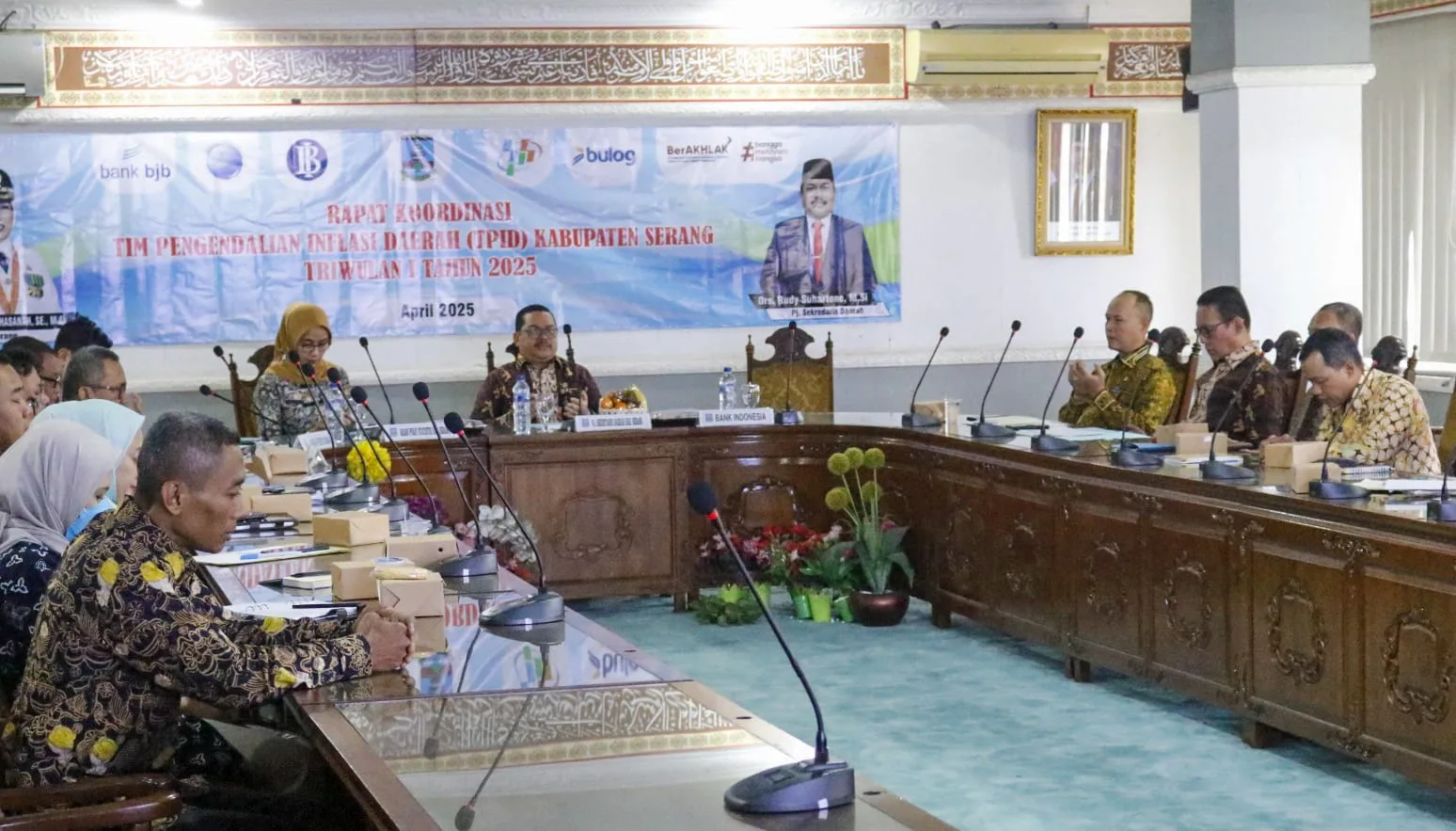 Rakor, TPID Kabupaten Serang Antisipasi Laju Inflasi Tahun 2025 ...
